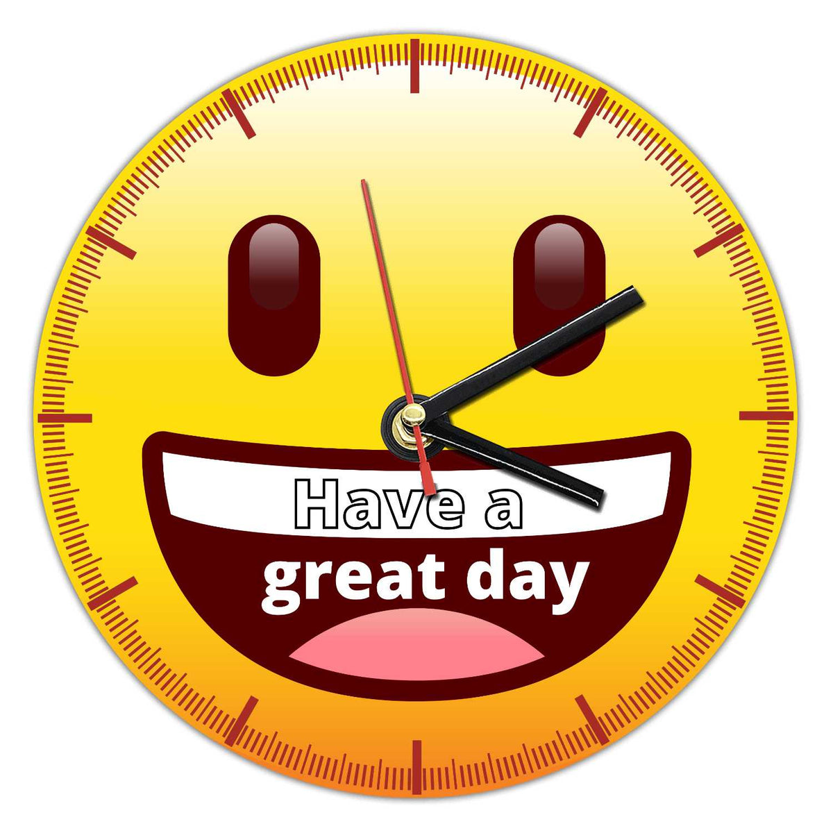 Smiling Wall Clock – coolshop4school
